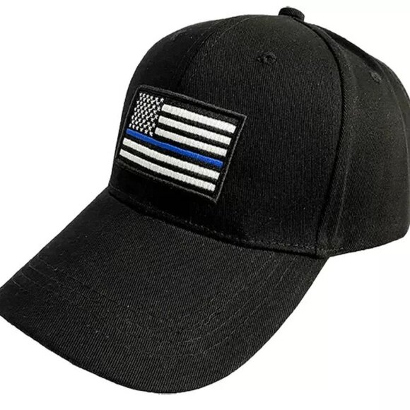 Accessories | Thin Blue Line Baseball Cap | Poshmark